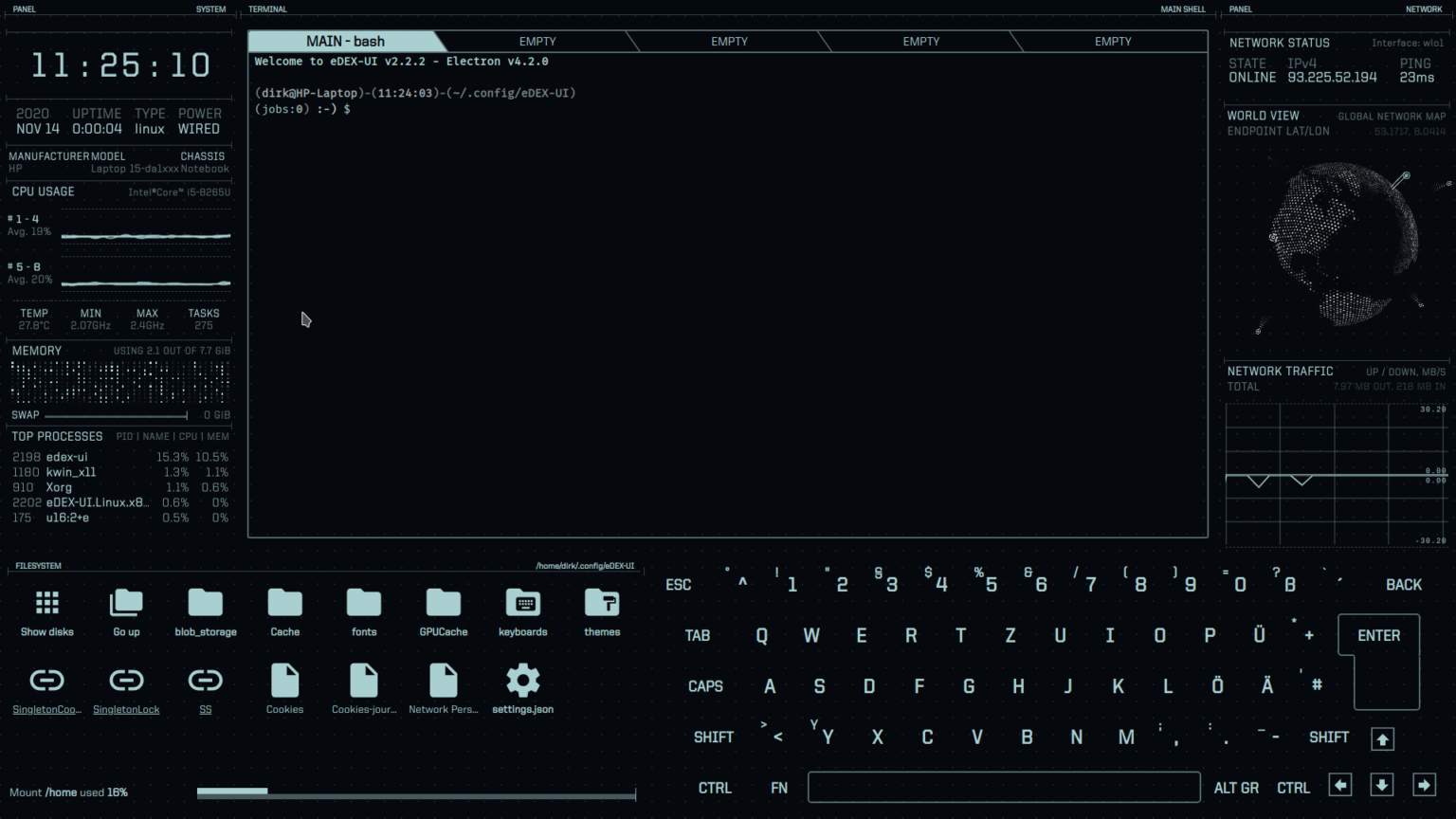 Hacker Terminal – Hotlein.de